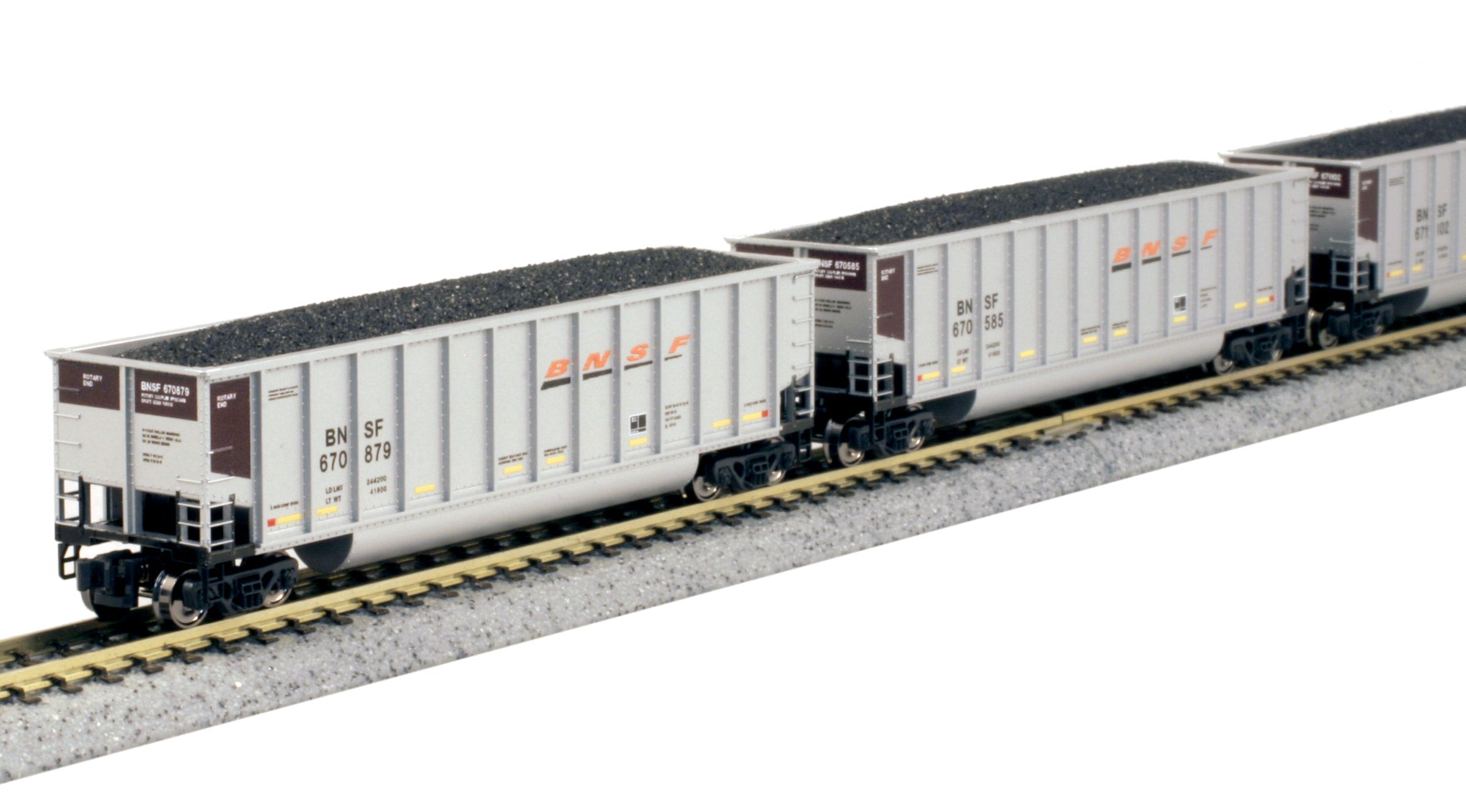 Kato N Scale BNSF Bethgon Coal Hoppers 8 Pack – Midwest Hobbies
