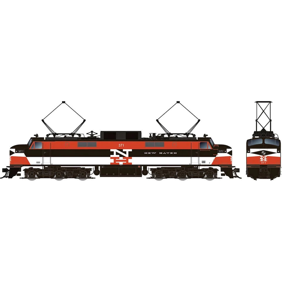 Rapido HO Scale Nh Ep-5 W/Vent #376 Dcc Sound – Midwest Hobbies