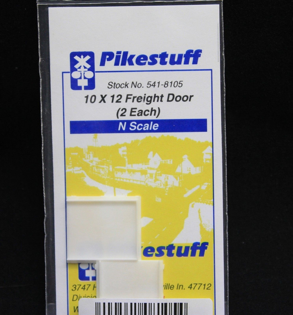 Pikestuff N Scale 10 x 12 Freight Doors pkg(2) – Midwest Hobbies