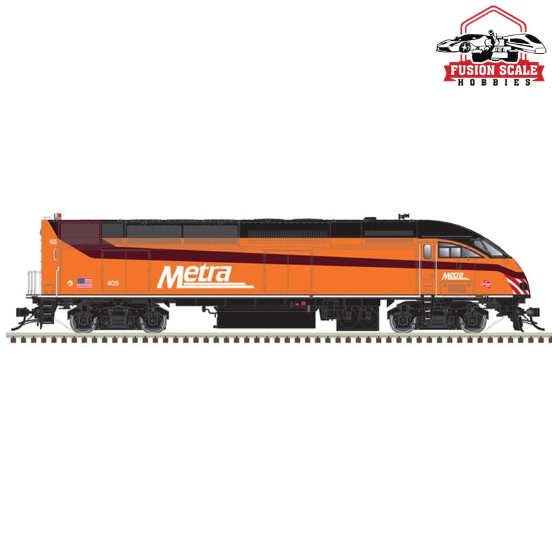 Atlas HO Scale Metra MP36 405 Milwaukee Road Heritage Locomotive DCC ...