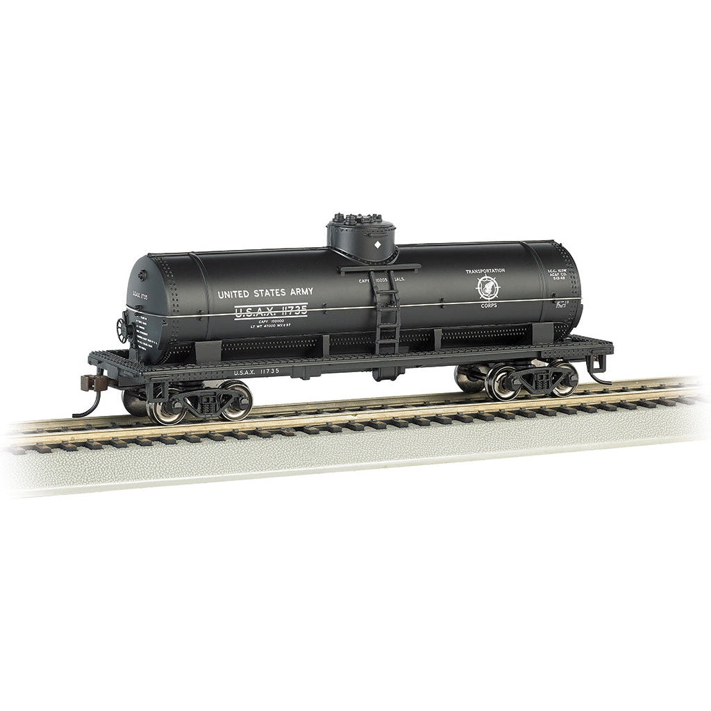 Bachmann HO 40' Single Dome Tank Car US Army – Midwest Hobbies