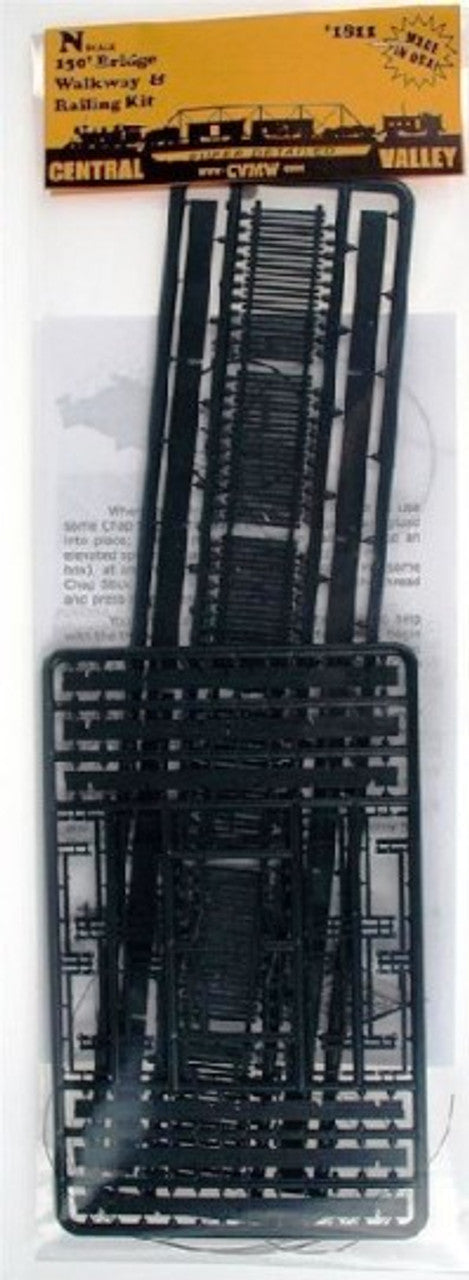 Central Valley Model Works N Scale 150 ft. Walkway Kit – Midwest Hobbies